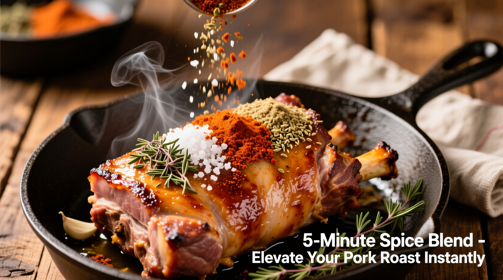 5-Minute Spice Blend To Elevate Your Pork Roast Instantly