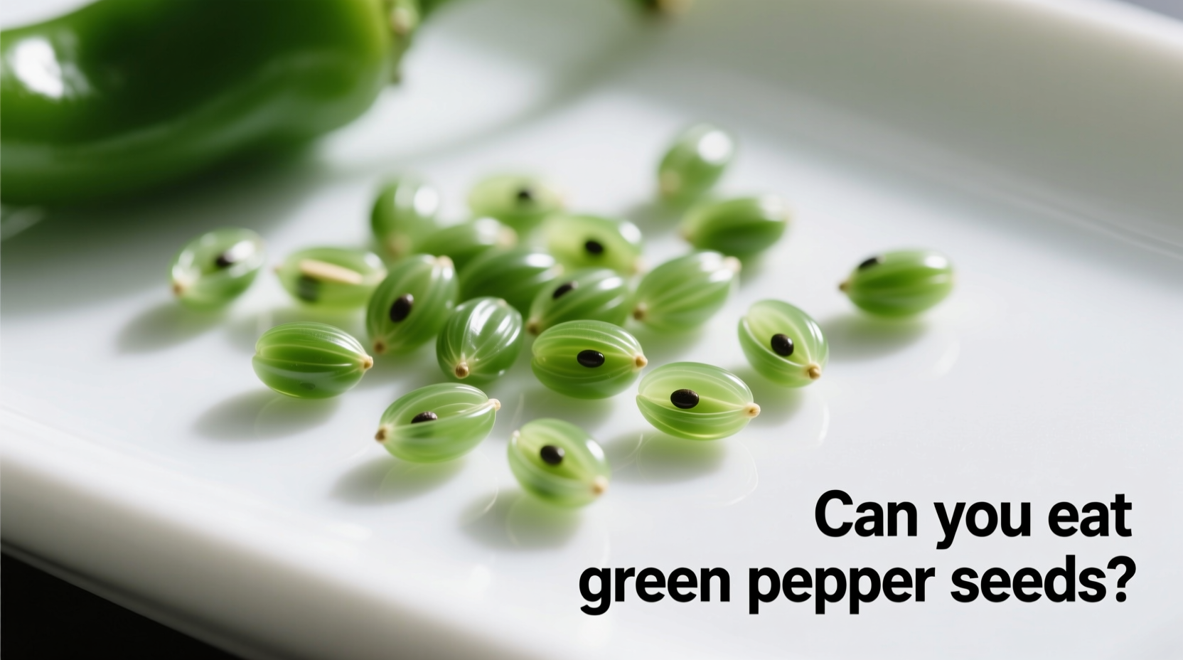 Bisa Dimakan? Fakta Biji Paprika Hijau