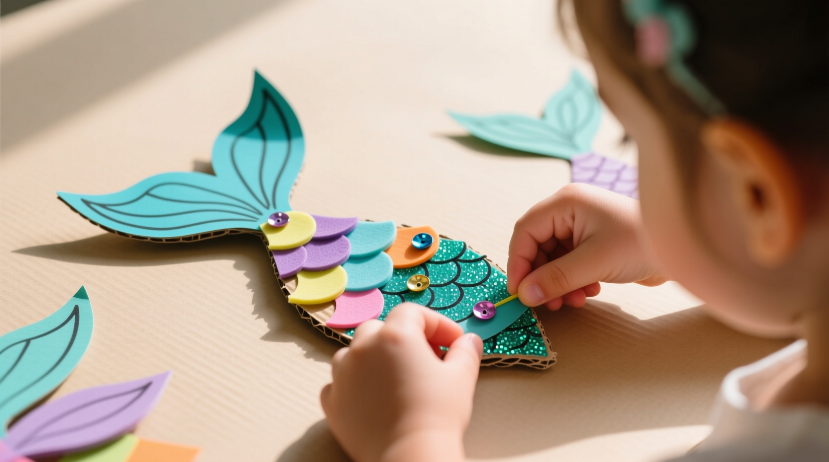 Mermaid Crafts for Kids: Safe DIY Projects & Educational Benefits