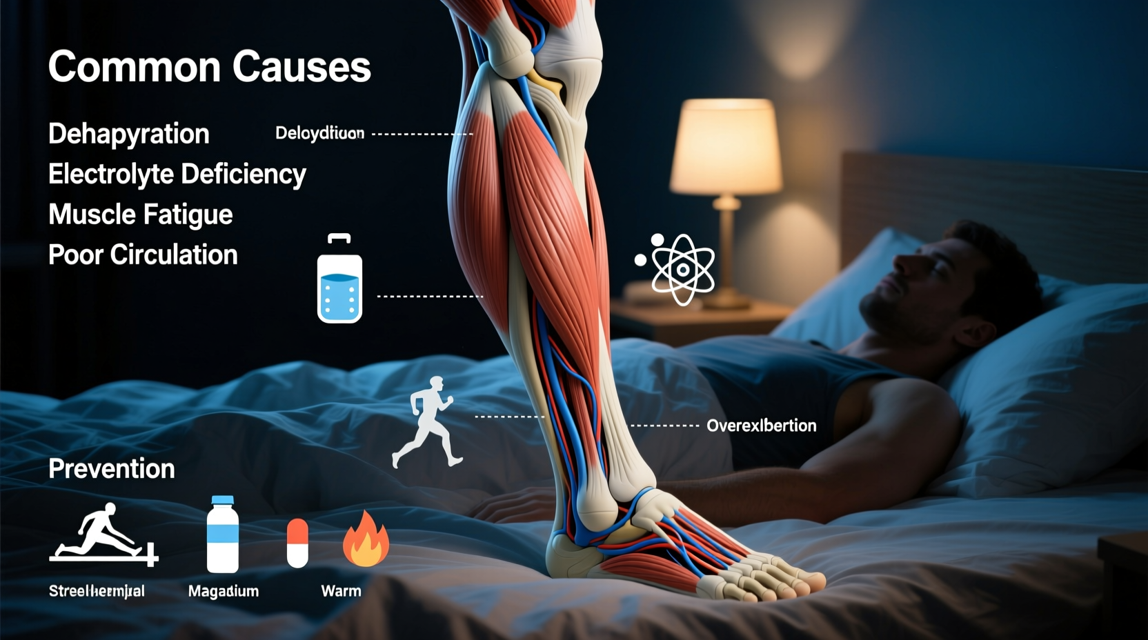 Why Do My Legs Cramp At Night Common Causes And Prevention Tips