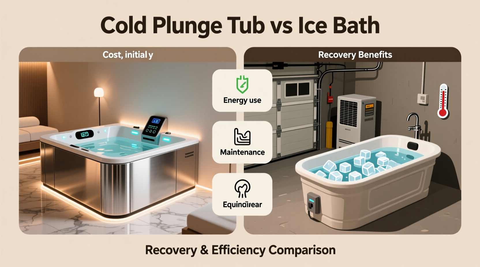 Cold Plunge Tub Vs Ice Bath Cost Maintenance And Recovery Benefits