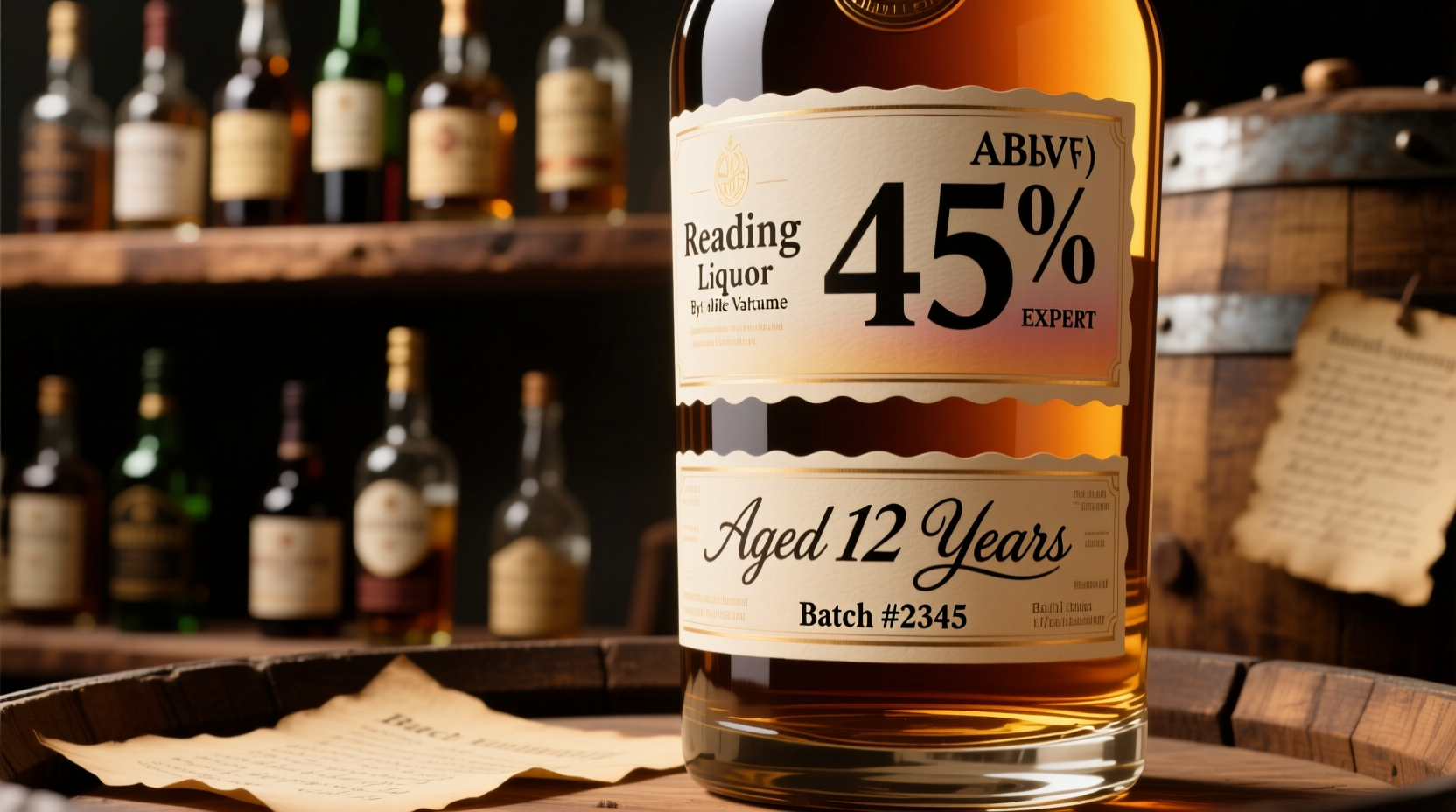 How To Read A Liquor Label Like A Pro ABV Batch Numbers And Age Statements