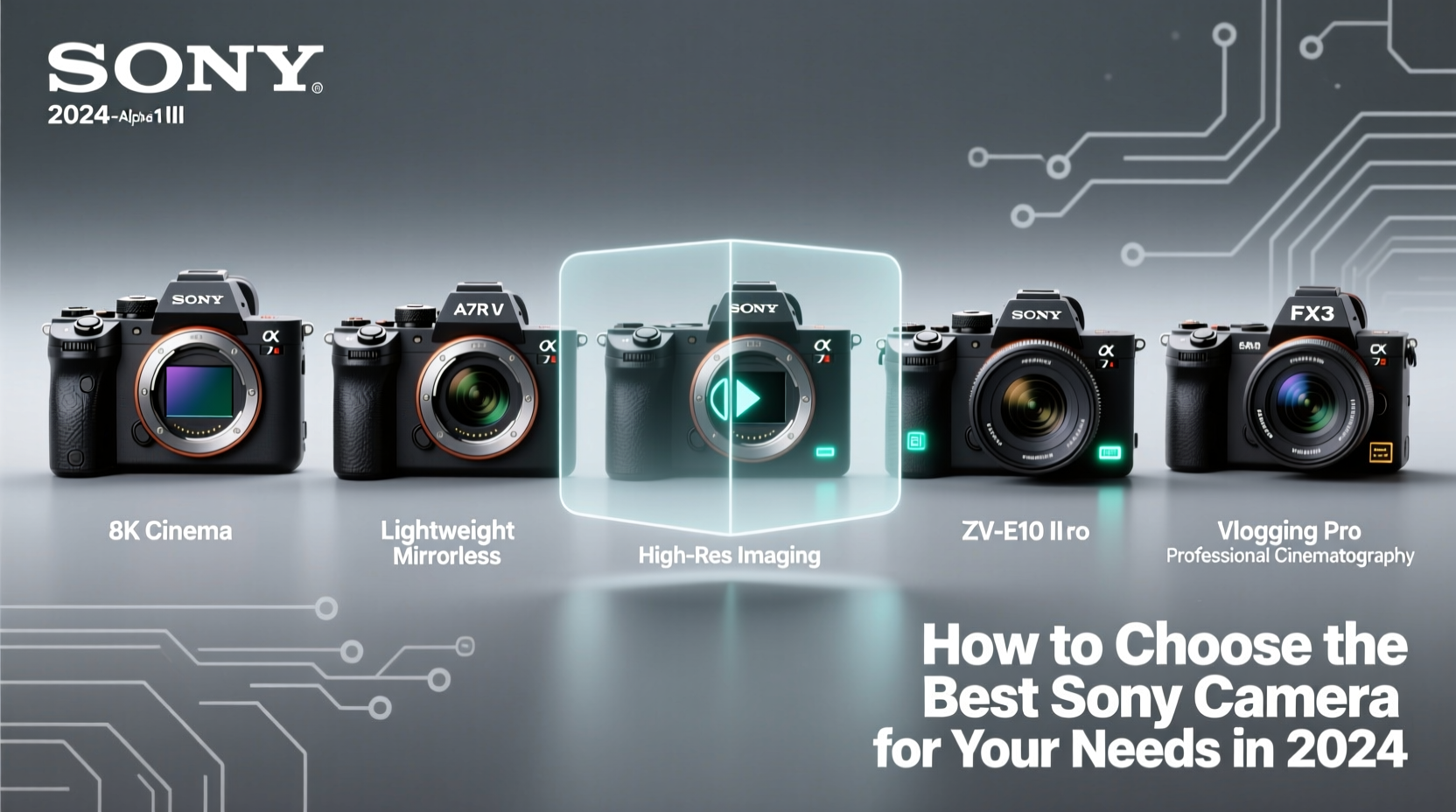 How to Choose the Best Sony Camera for Your Needs in 2024