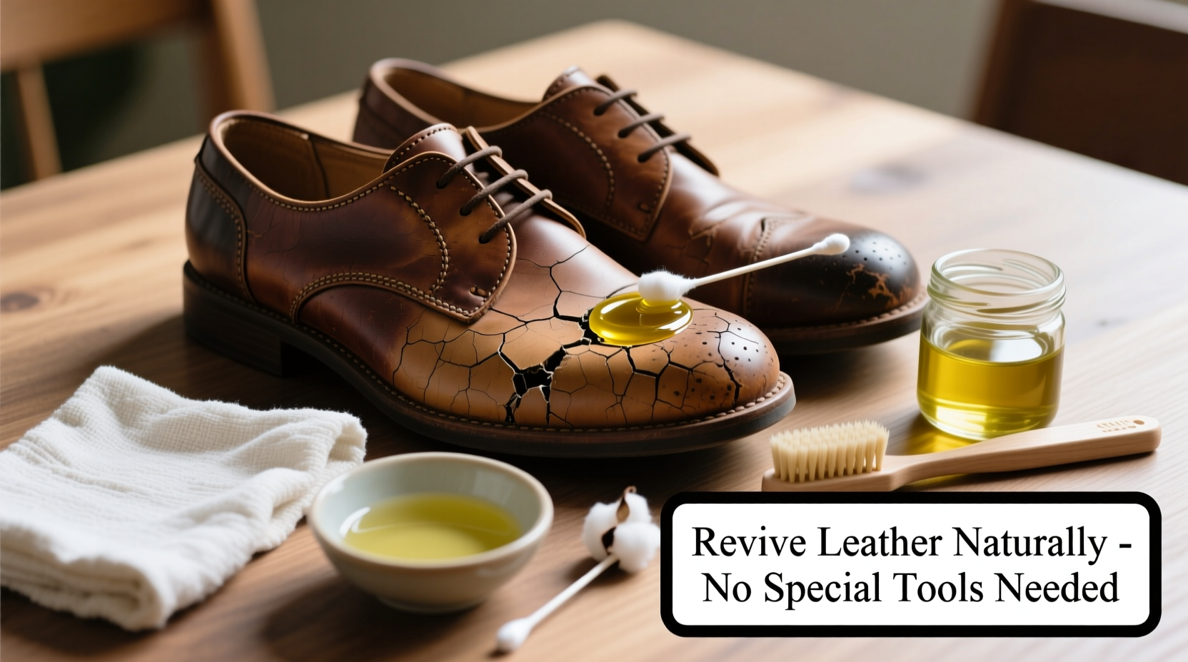 How To Revive Dry And Cracked Leather Shoes At Home With Household Items