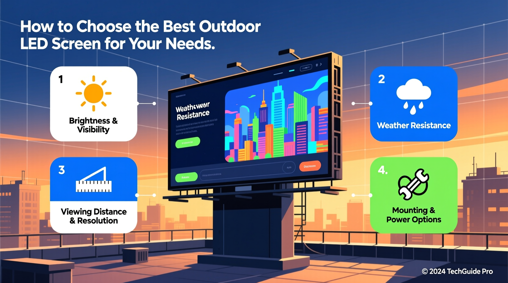 How to Choose the Best Outdoor LED Screen for Your Needs