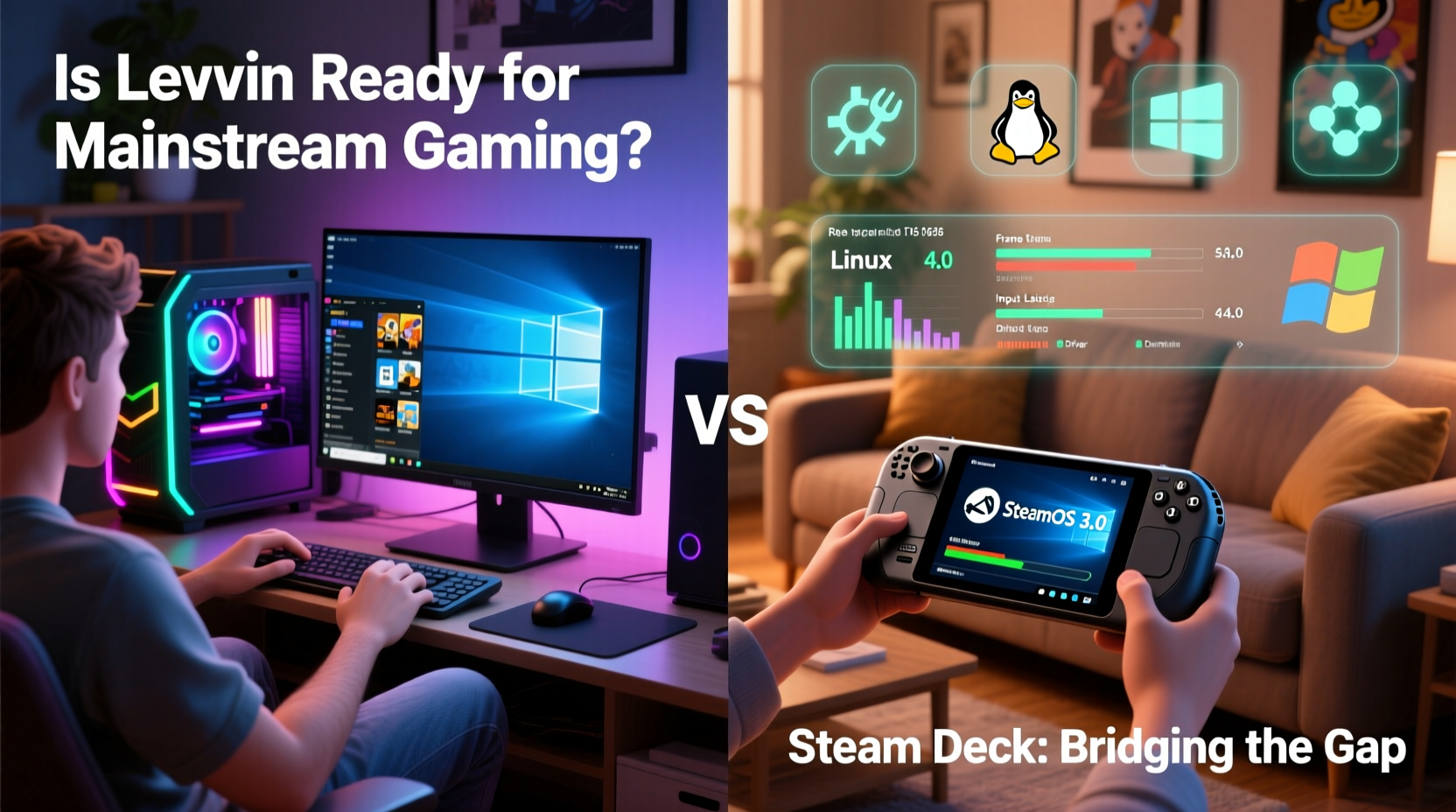 Pc Gaming On Linux Vs Windows Is Steam Deck Making Linux Viable For ...