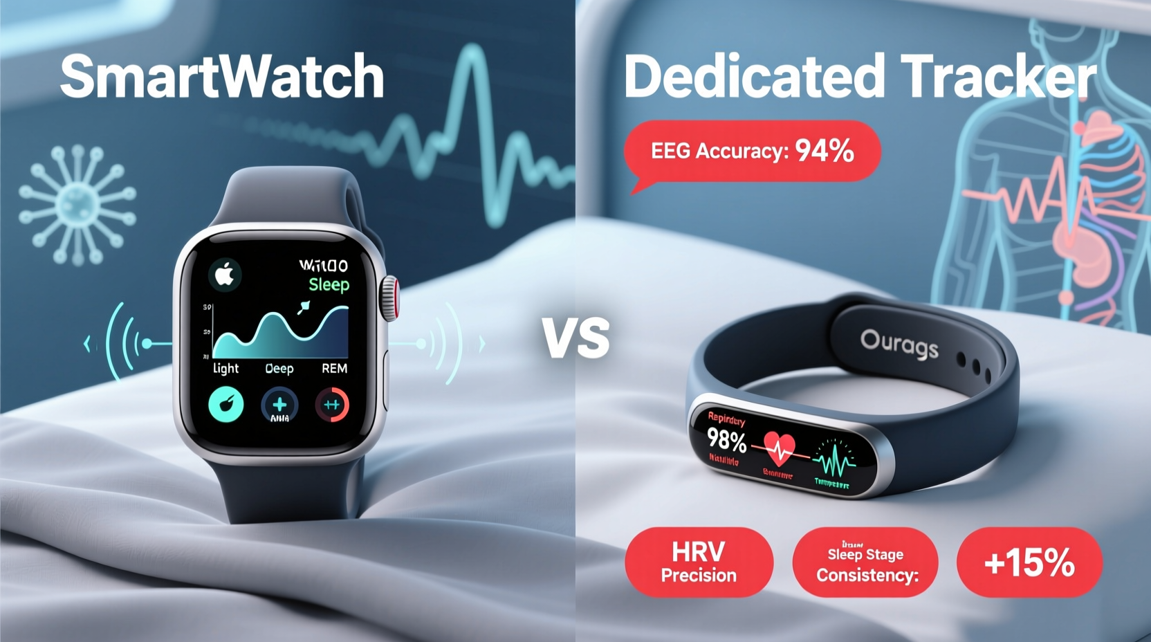 Smartwatch Sleep Tracking Vs Dedicated Sleep Trackers Which Gives More ...