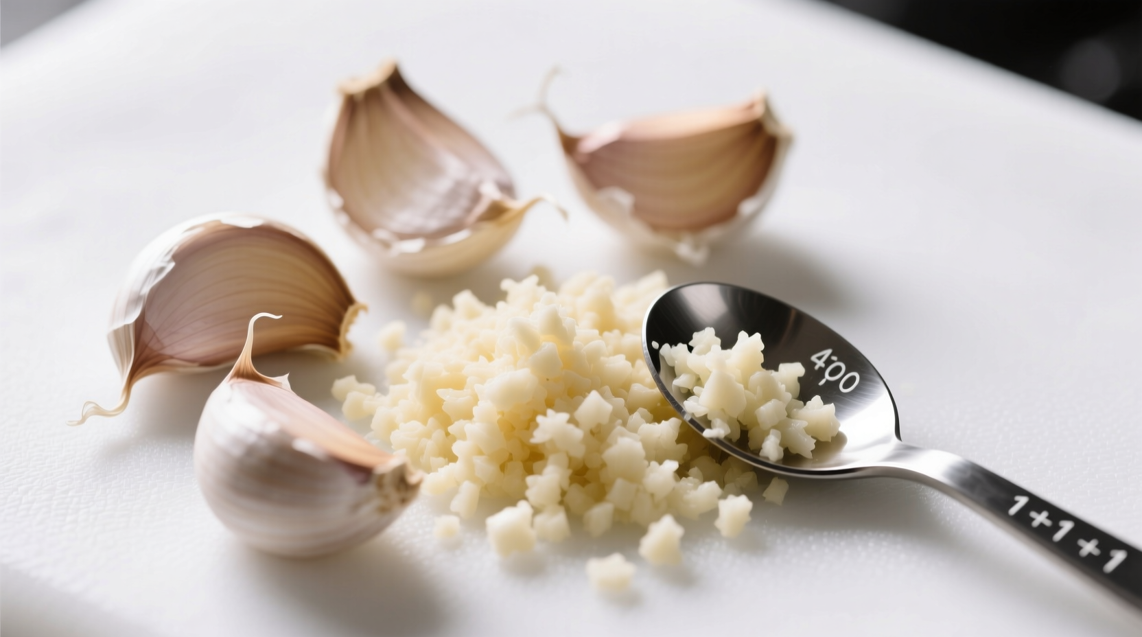 L'ail n'a pas de cuillères : cette conversion vous trompe