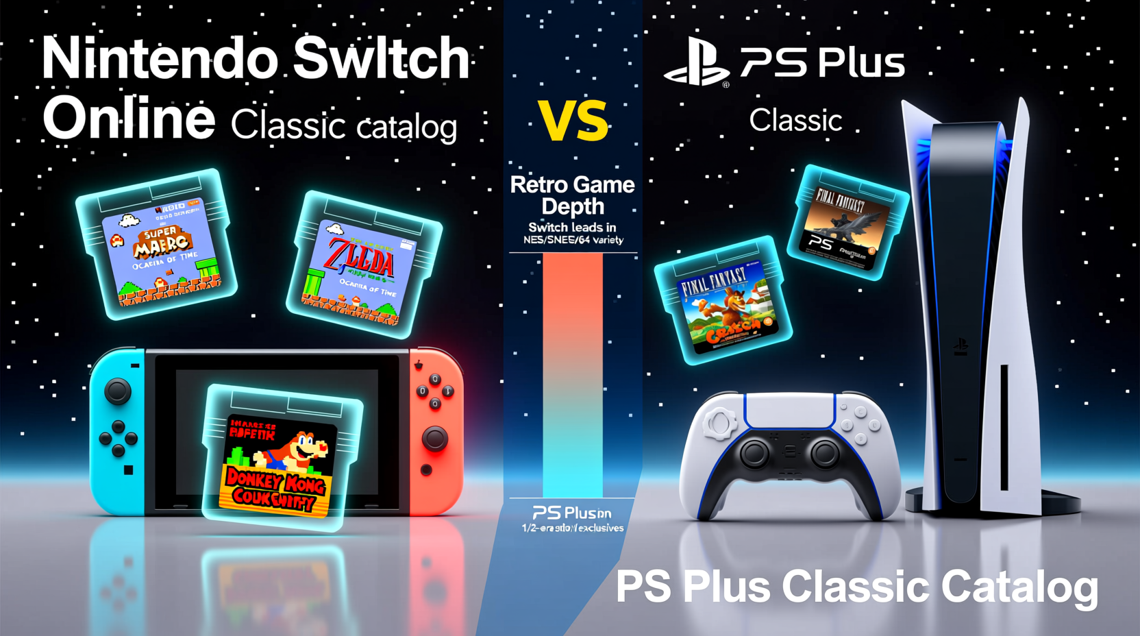 Nintendo Switch Online Vs Ps Plus Classic Catalog Which Has Better ...