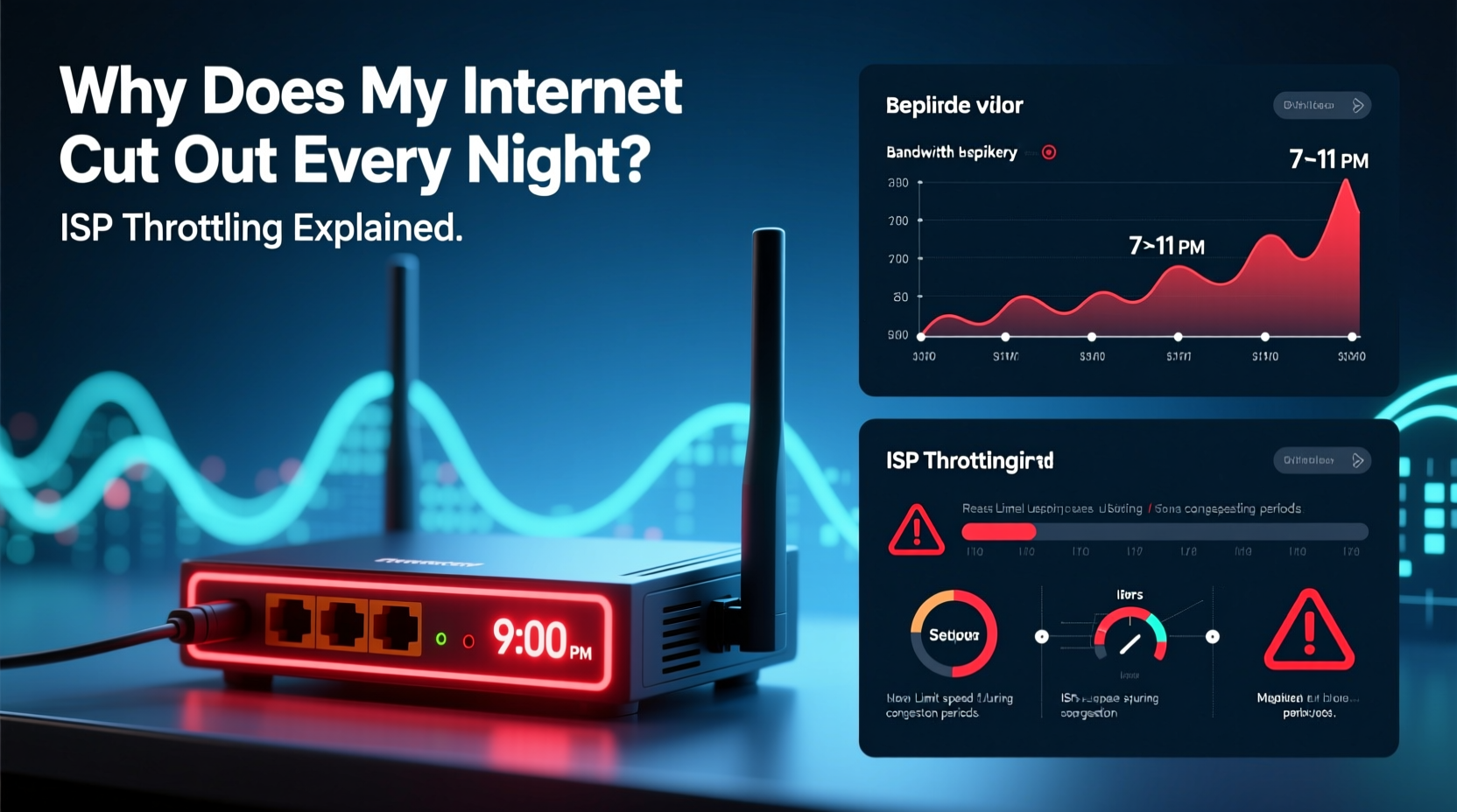 Why Does My Internet Cut Out At The Same Time Every Night Isp ...