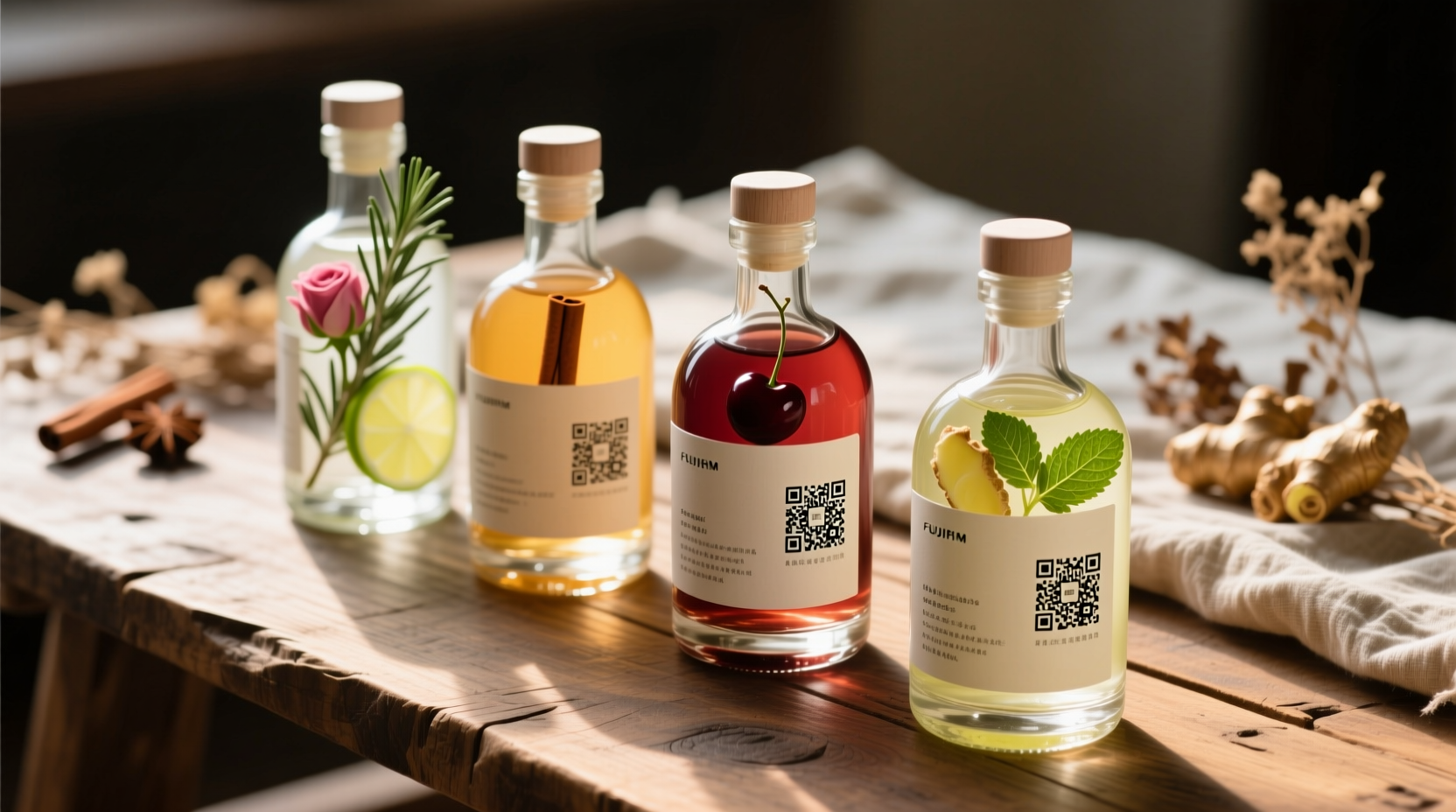 How To Use QR Codes On Homemade Infused Alcohol Gifts