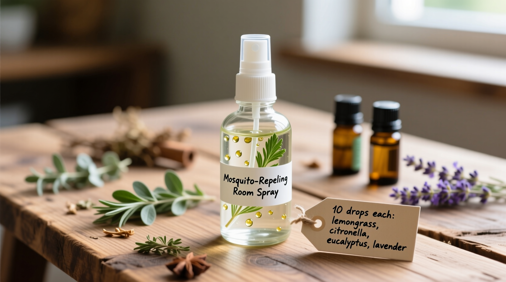 DIY Room Spray Recipes Using Essential Oils That Actually Repel Mosquitoes