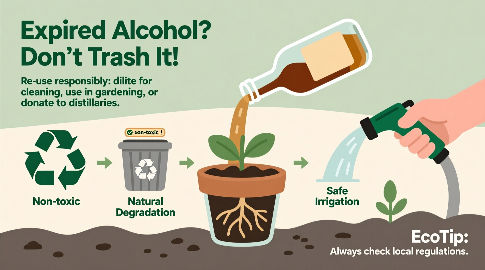 How To Dispose Of Expired Alcohol Safely Without Waste