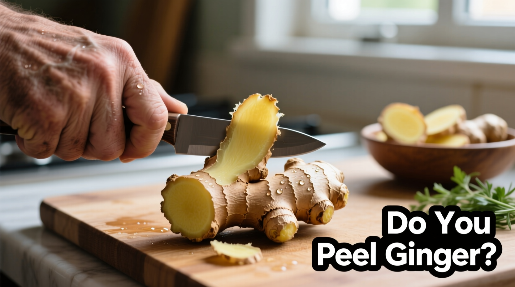 Ginger Peeling Guide: When to Skip the Peel (Save Time!)