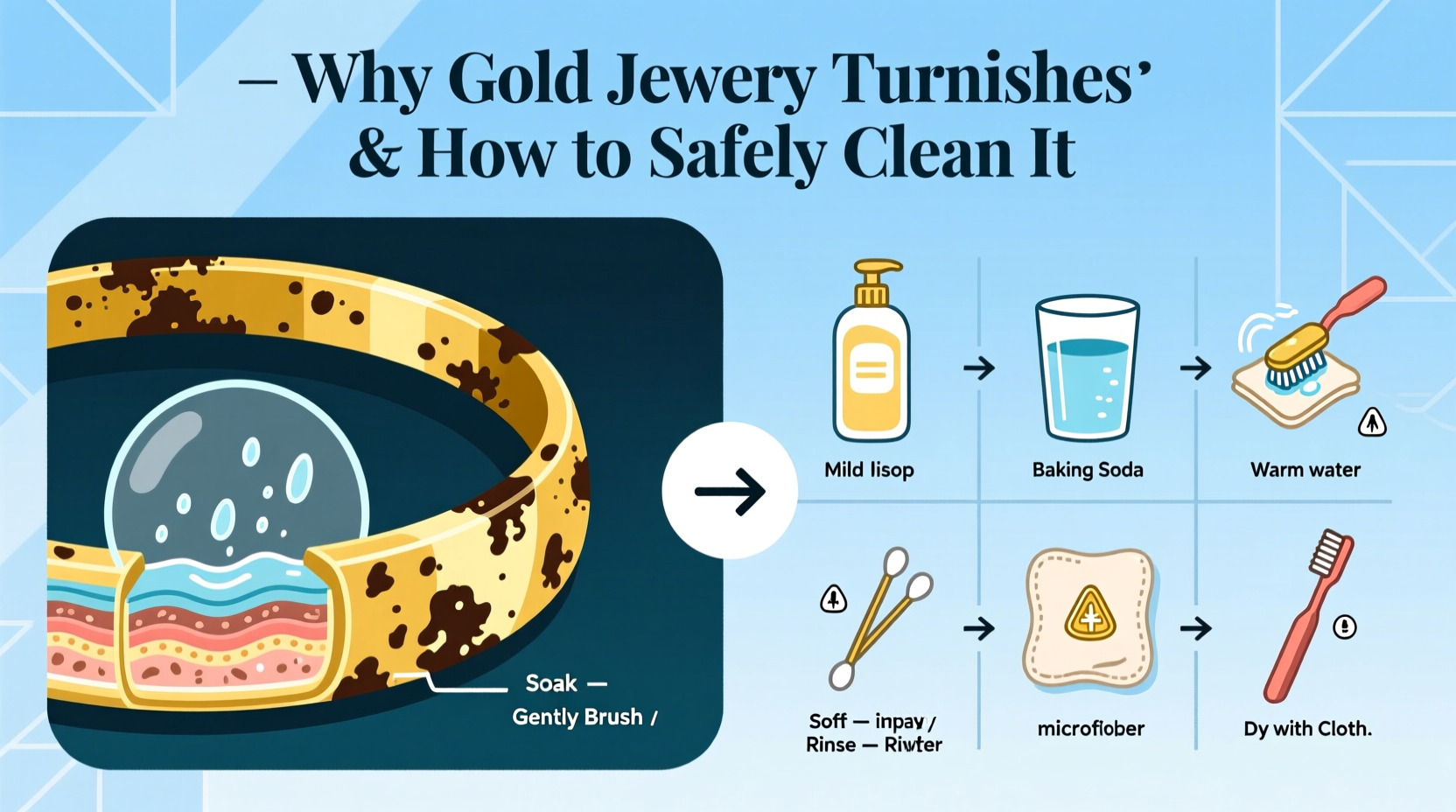 Why Is My Gold Jewelry Tarnishing Quickly And What Household Items Can ...