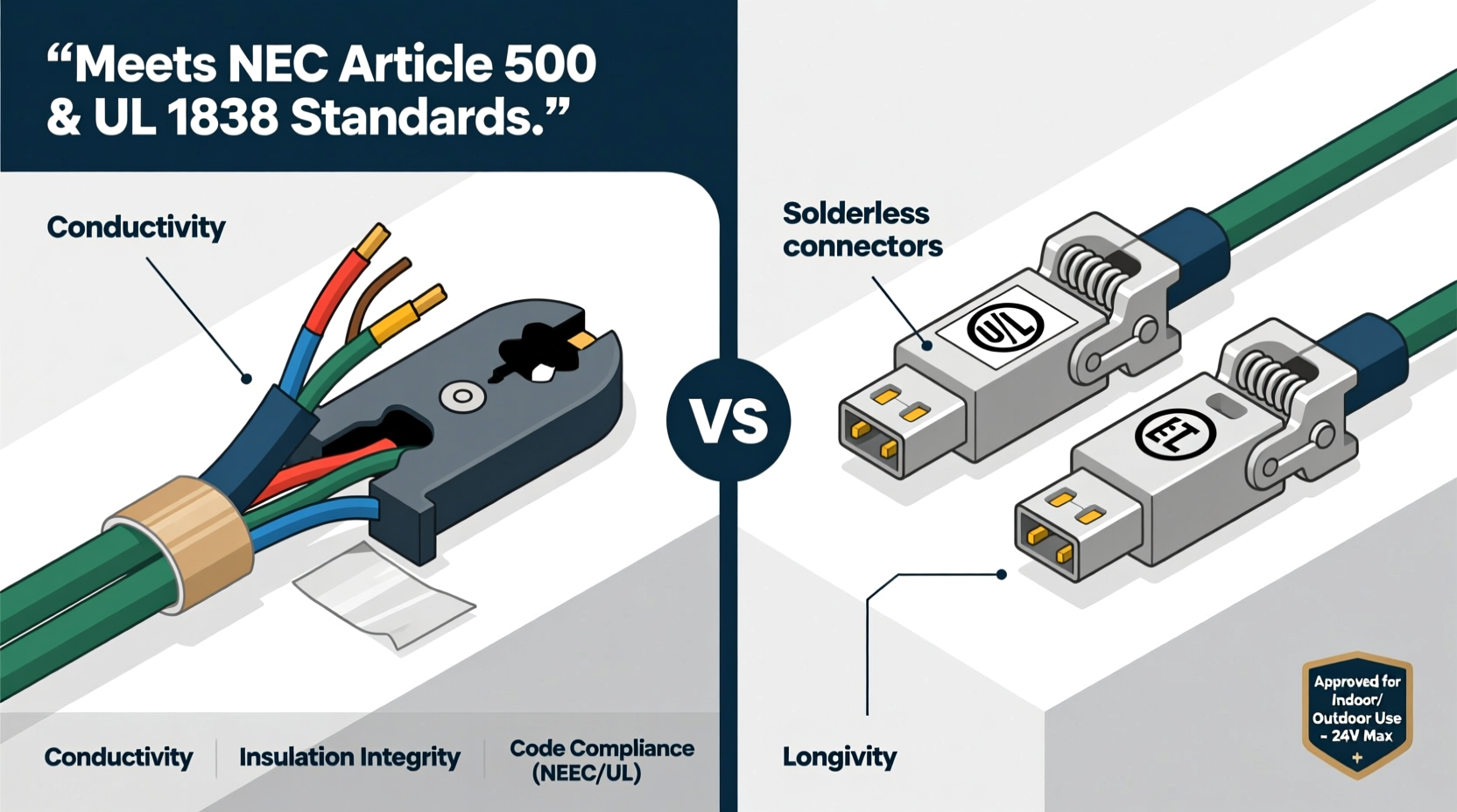 Christmas Light Strand Splice Kit Vs Solderless Connectors Which Passes ...