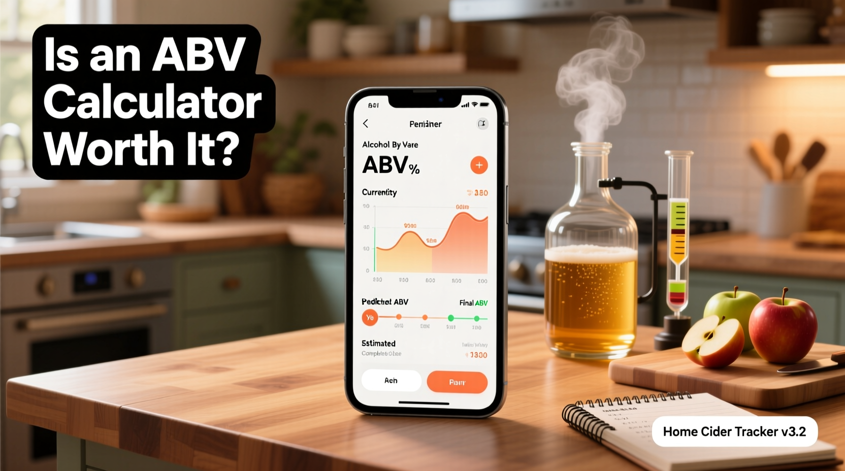 Is A Digital ABV Calculator Worth It For Home Cider Makers Tracking ...