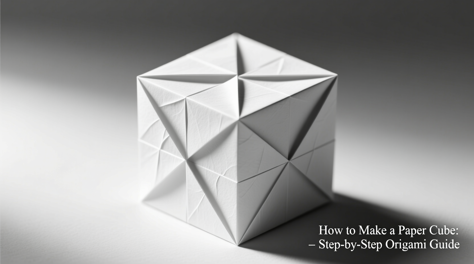 How to Make a Paper Cube: Step-by-Step Origami Guide