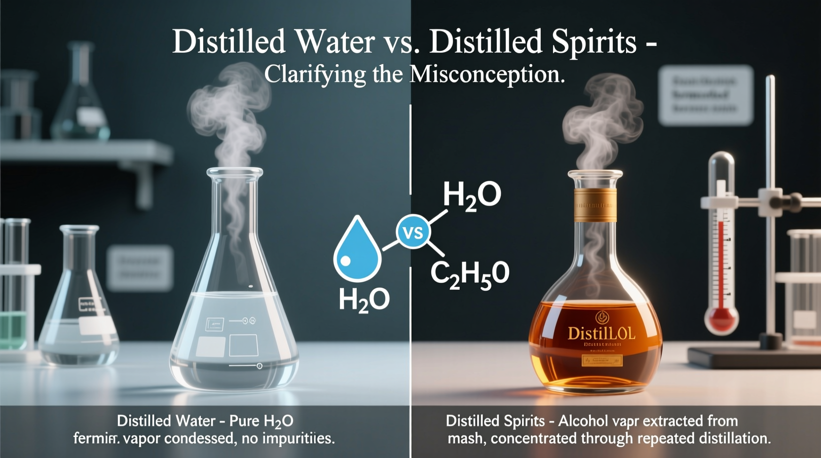 Distilled Water Vs Distilled Spirits Misunderstanding The Process