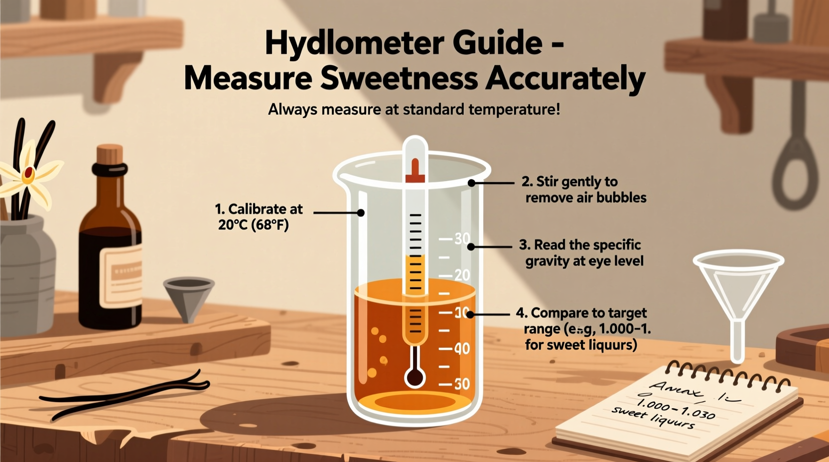 How To Use A Hydrometer When Making Homemade Liqueurs Beginners Guide