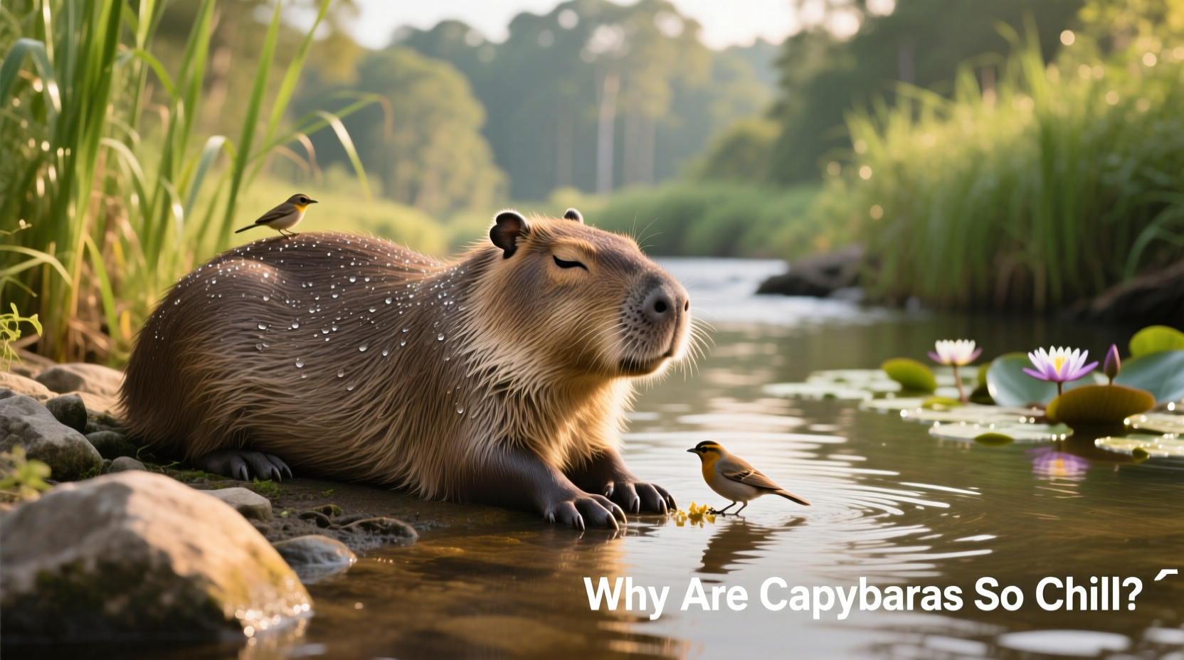 Why Are Capybaras So Chill Understanding Their Friendly Temperament