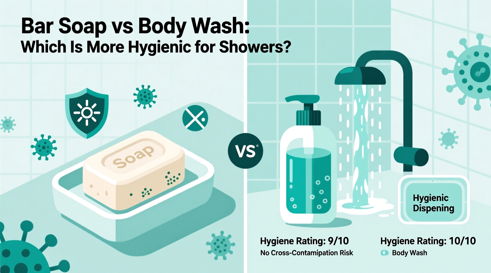 Bar Soap Vs Body Wash Which Is Actually More Hygienic For Showers