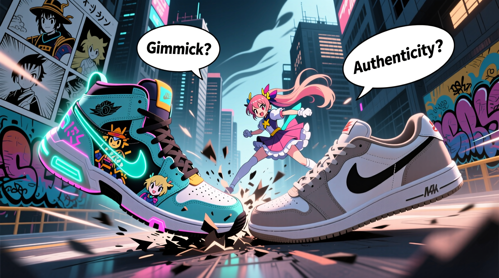Anime Sneakers Vs Regular Athletic Shoes Are Character Collabs Just A ...