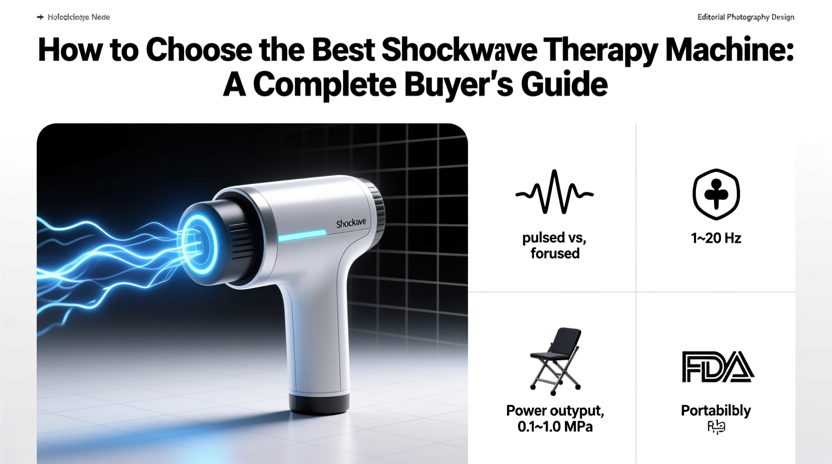 How to Choose the Best Shockwave Therapy Machine: A Complete Buyer's Guide