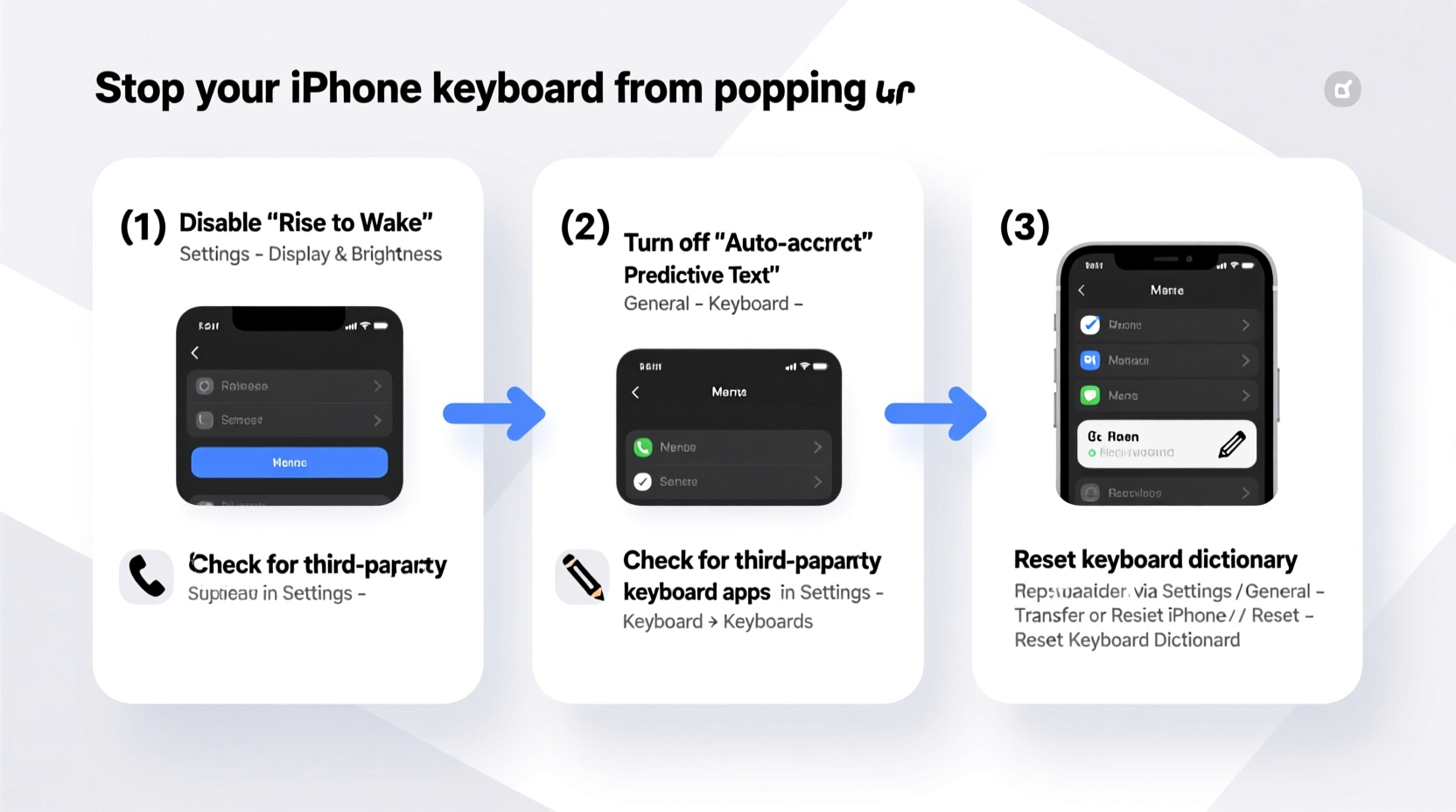 How To Stop Your Iphone Keyboard From Popping Up Randomly
