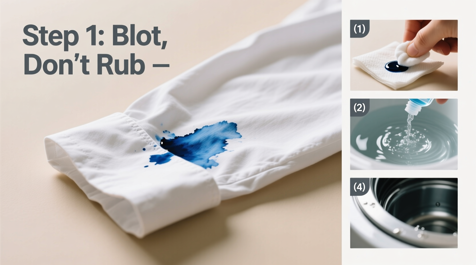 How To Remove Ink Stains From Light Colored Clothes Without Ruining The ...