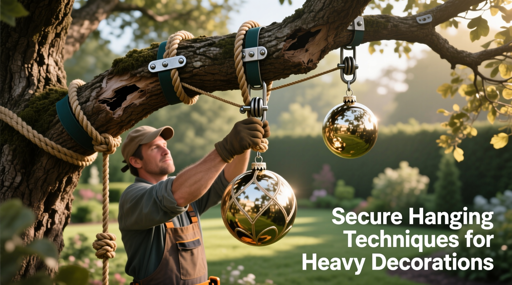 How To Hang Heavy Ornaments Without Pulling Down Tree Branches