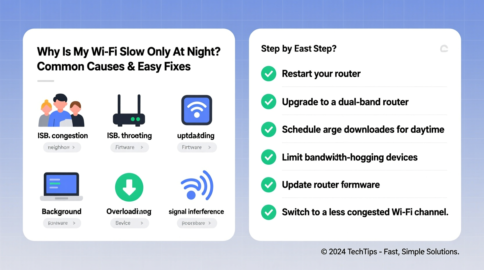 Why Is My Wifi Slow Only At Night Common Causes And Easy Fixes
