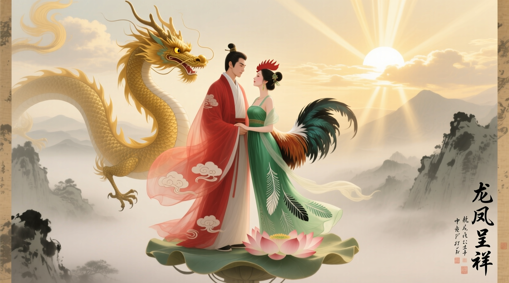 Male Dragon and Female Rooster Compatibility: Love, Trust ...