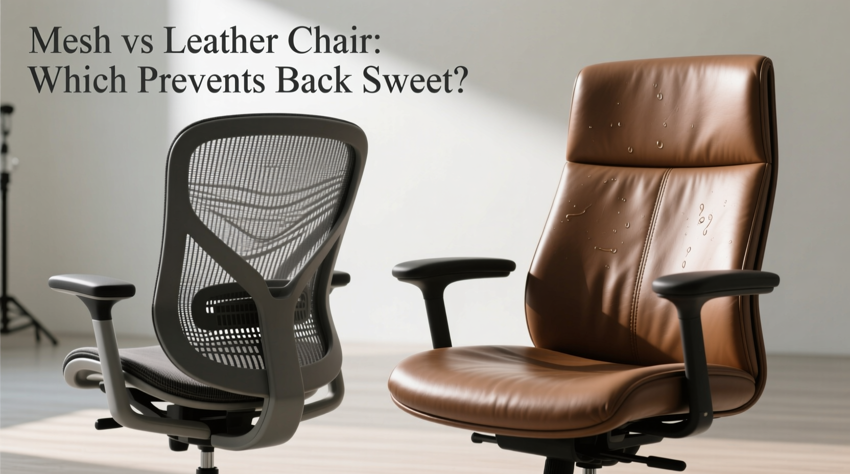 Mesh Chair Vs Leather Chair Which One Actually Prevents Back Sweat