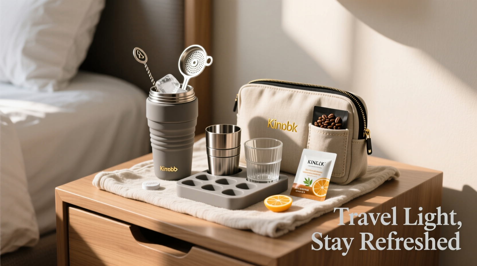 How To Curate A Travel-friendly Mini Bar Kit For Hotel Rooms And Airbnb ...