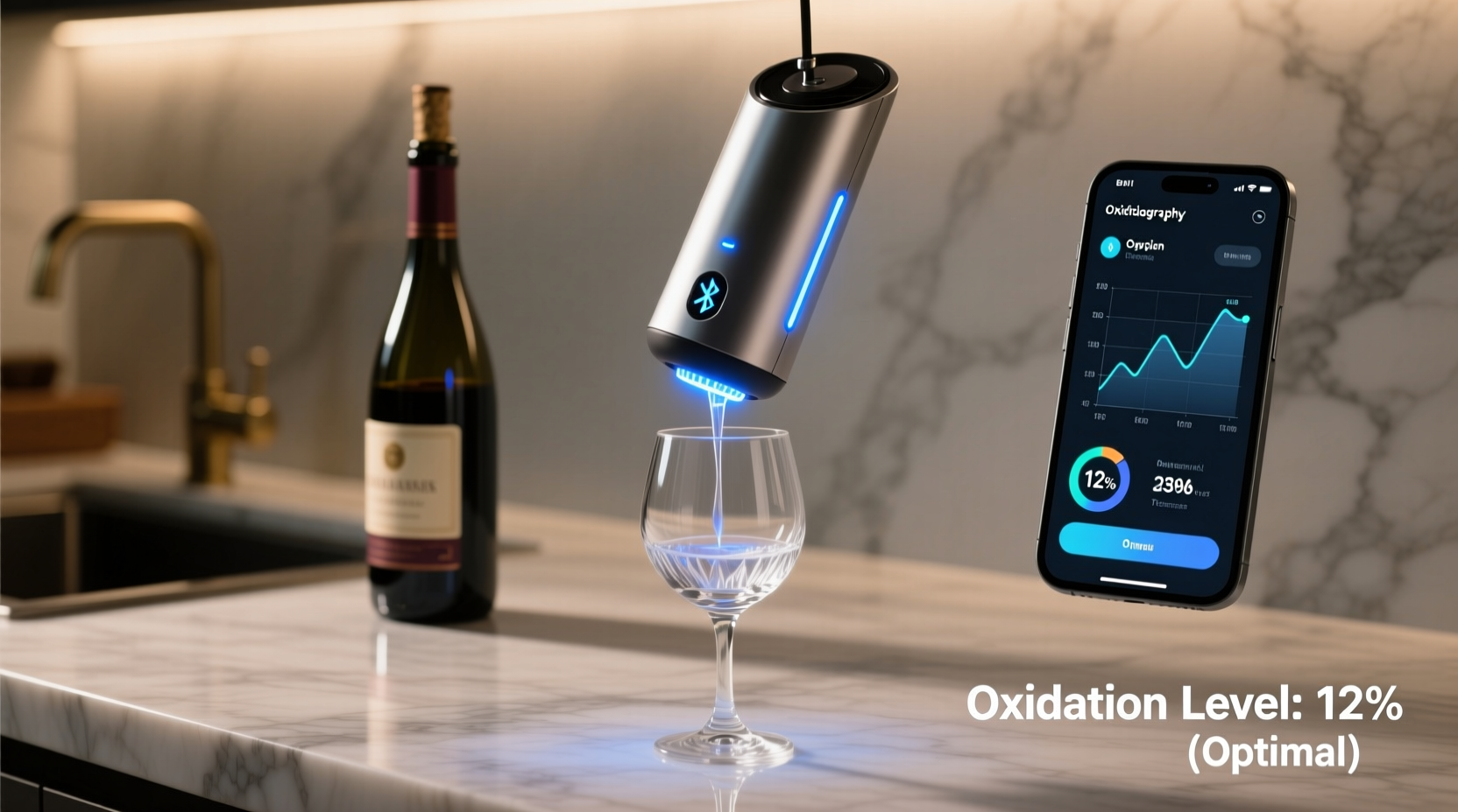 How To Use A Bluetooth-enabled Aerator To Track Wine Oxidation In Real Time