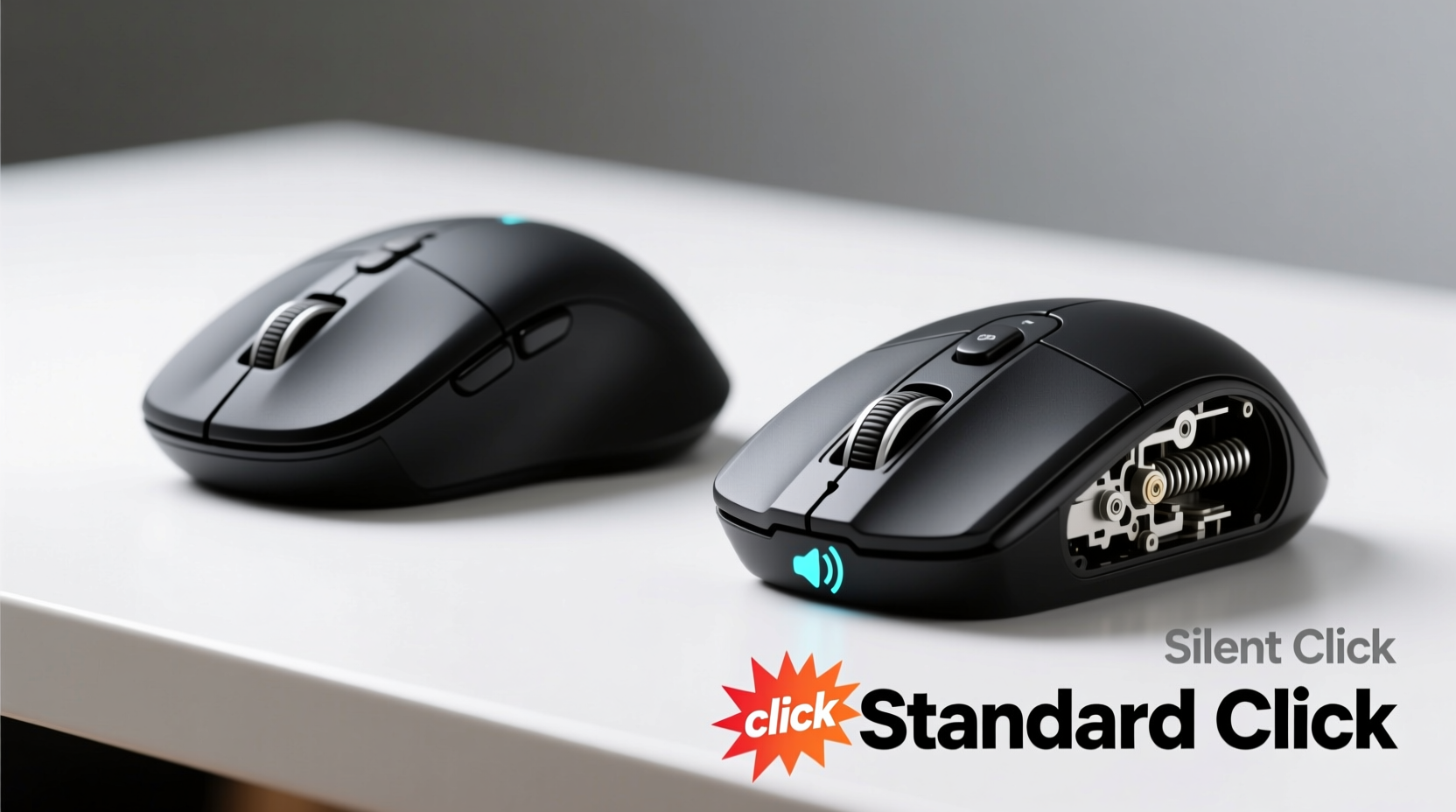 Wireless Mouse With Silent Clicks Vs Standard Clicks Which Is Less ...
