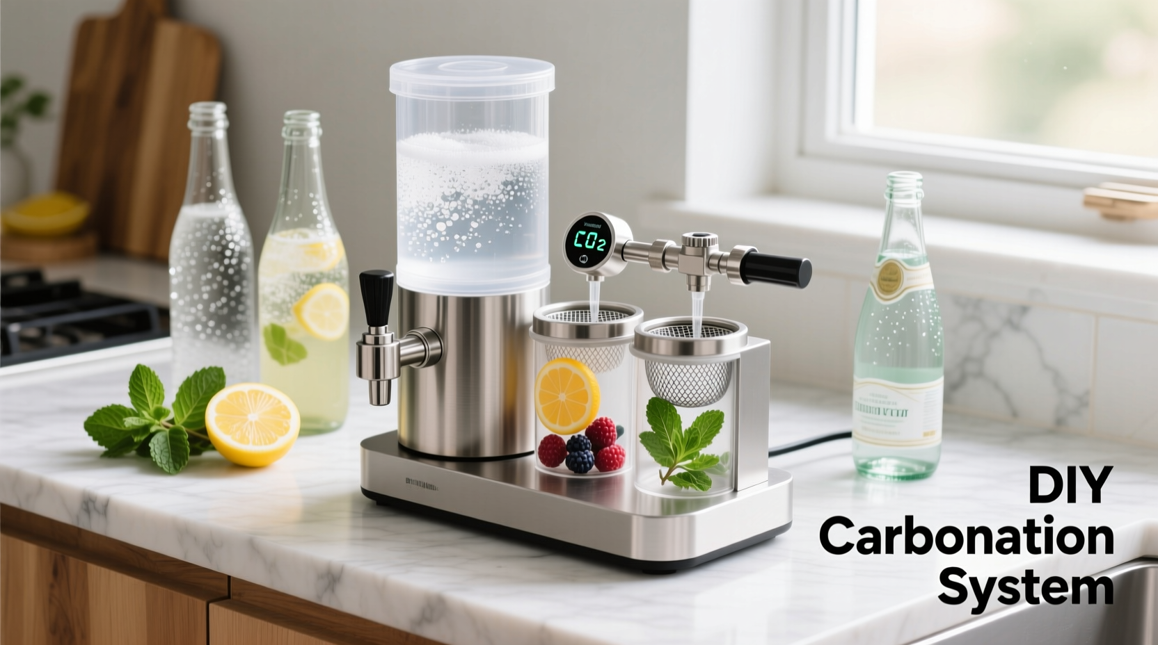 DIY Carbonation System For Homemade Sodas And Spritzers
