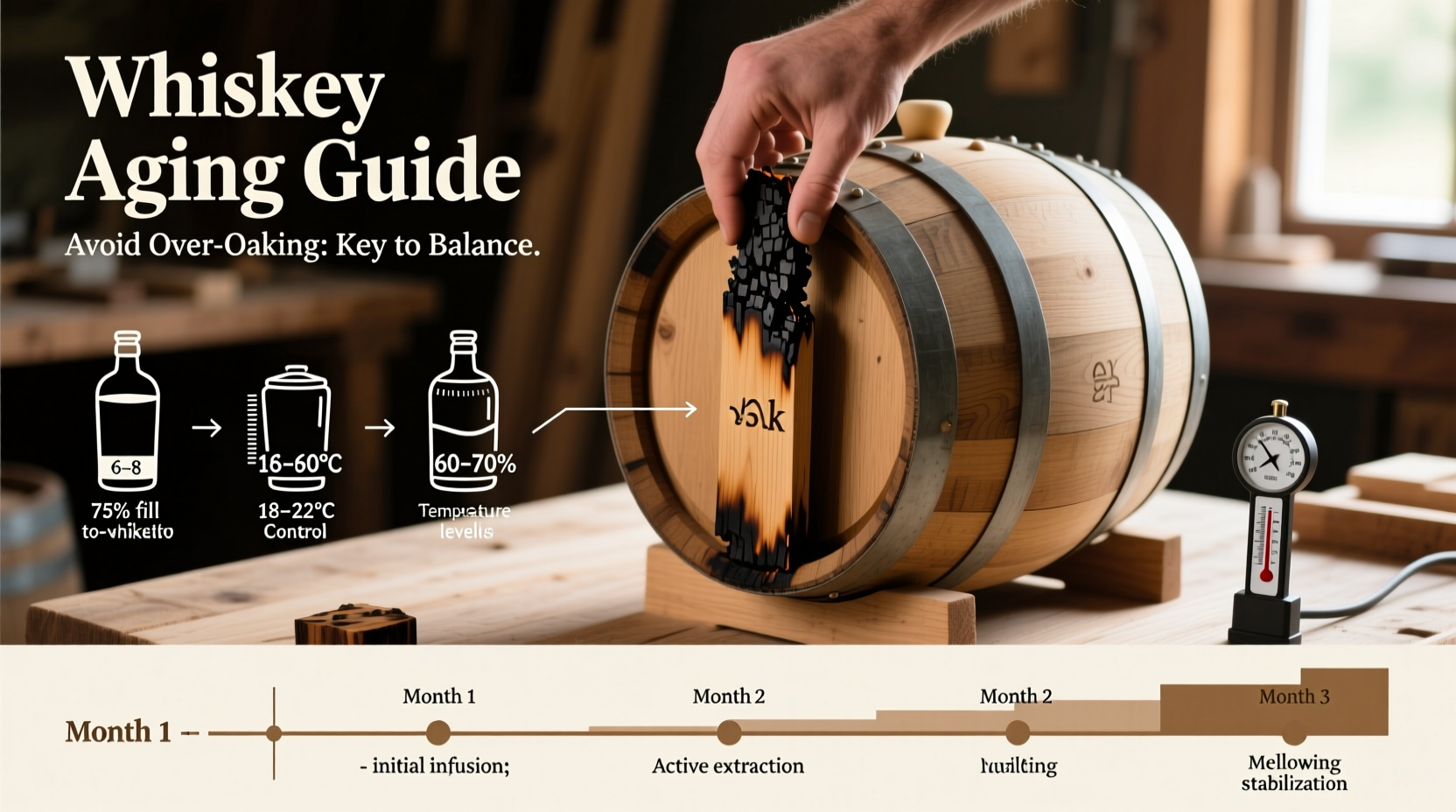 How To Age Whiskey In A Small Oak Barrel Without Over-oaking In Under 3 ...