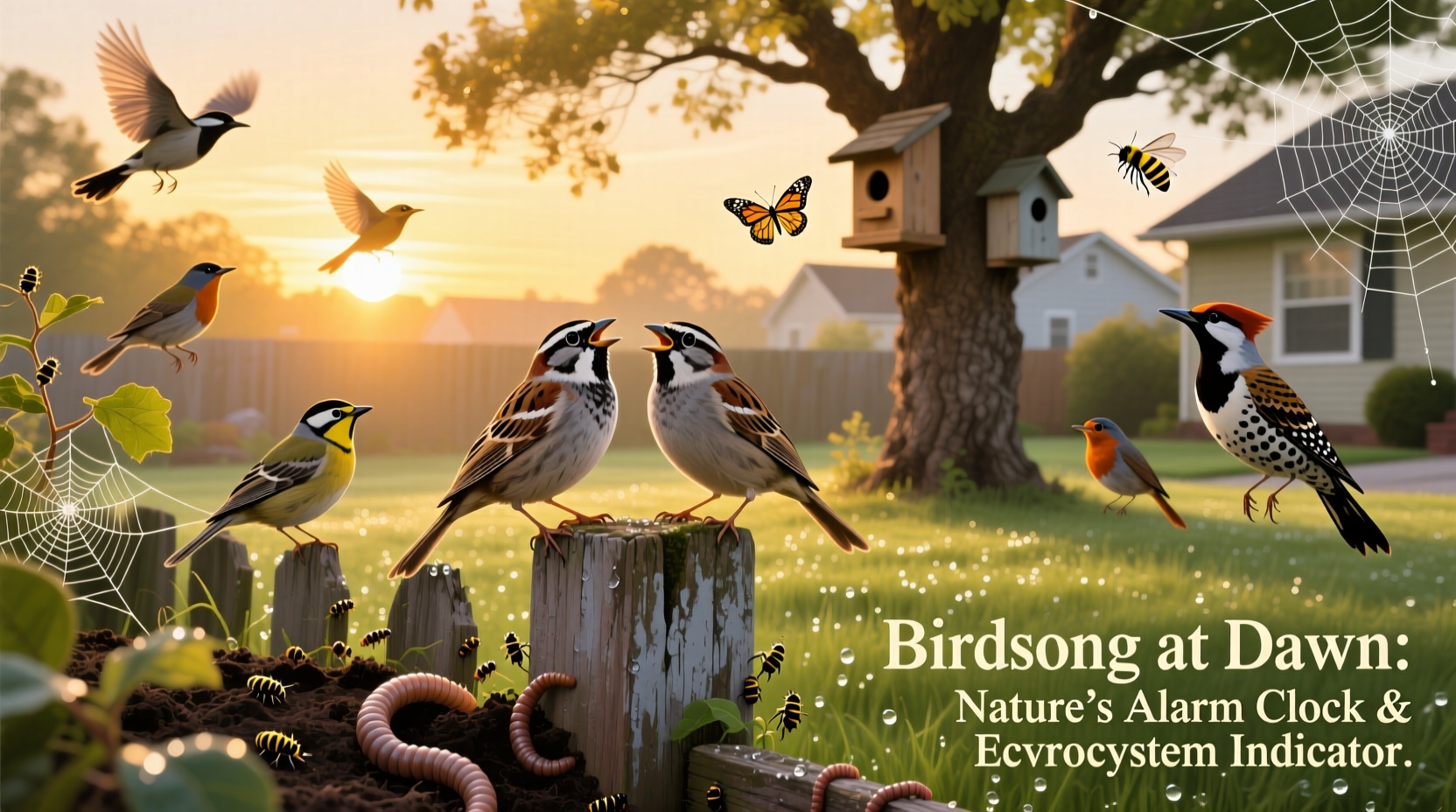 Why Do Birds Sing At Dawn And What It Means For Your Backyard Ecosystem