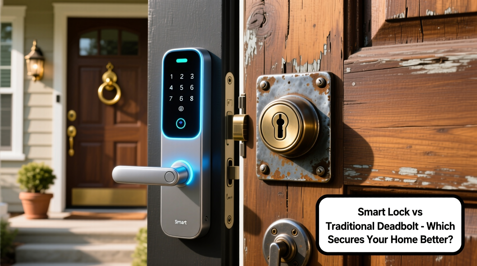 Smart Lock Vs Traditional Deadbolt Which Secures Your Home Better