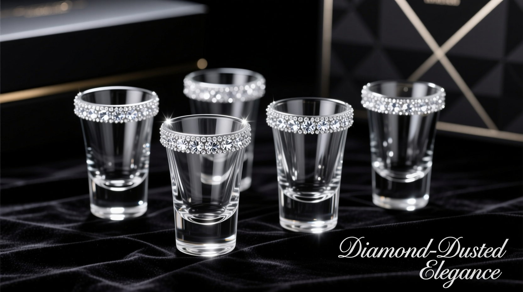 Are Diamond-dusted Shot Glasses Real Or Viral Marketing Stunt
