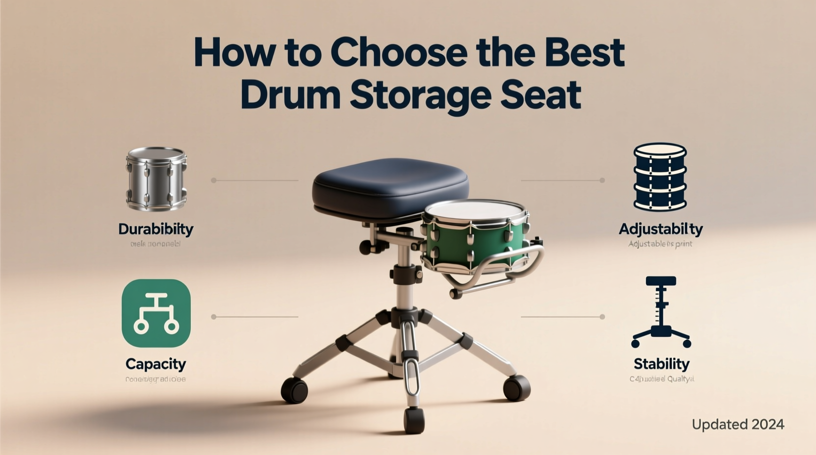 How to Choose the Best Drum Storage Seat: A Complete Buying Guide