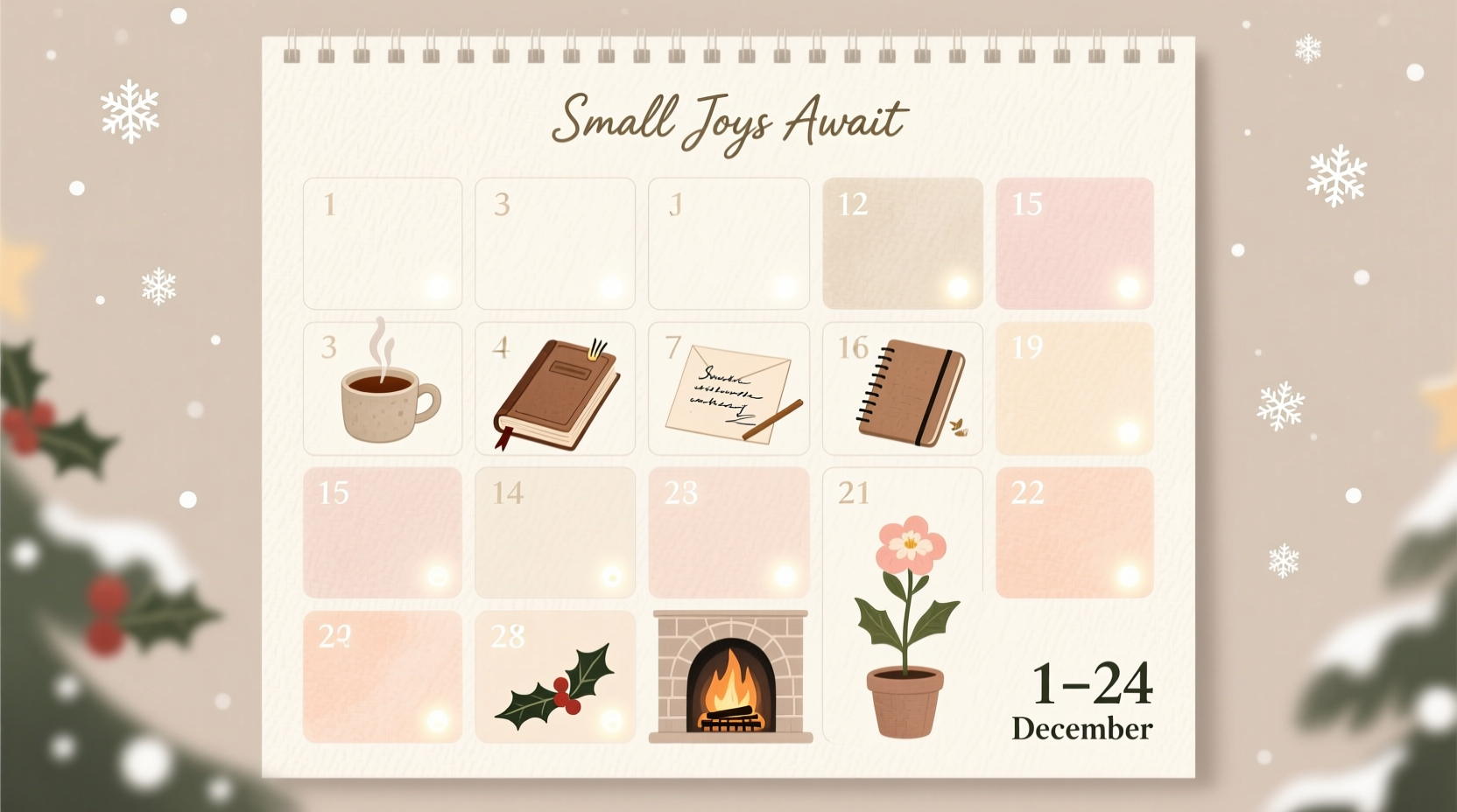 How To Make A Christmas Countdown Calendar For Adults Who Love Small Joys