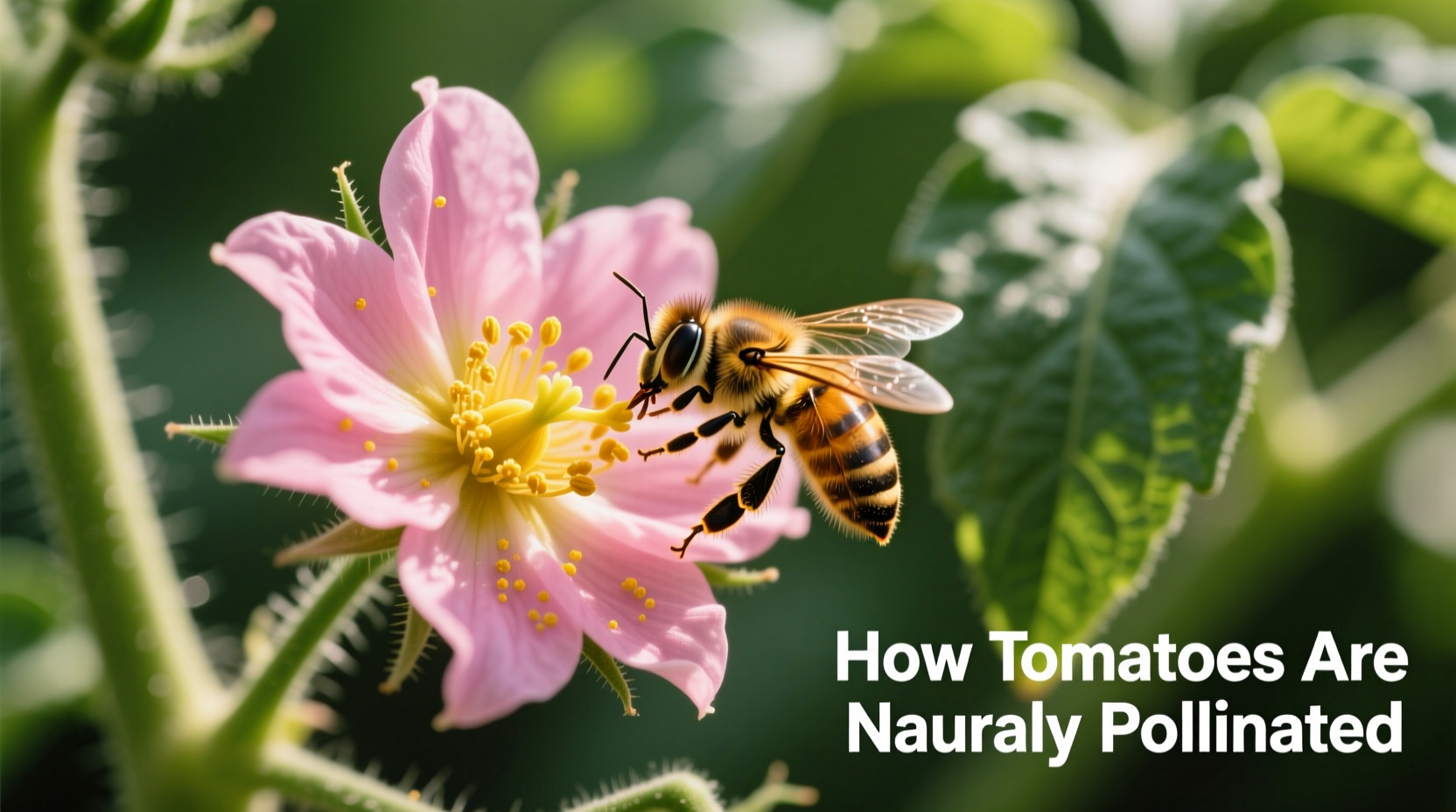 How Tomatoes Are Naturally Pollinated In Gardens