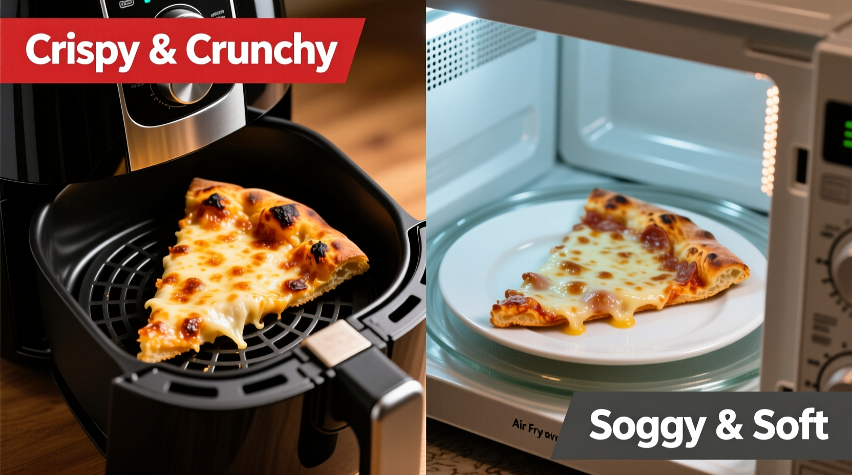 Air Fryer Vs Microwave For Reheating Pizza Which Method Keeps It Crispy ...