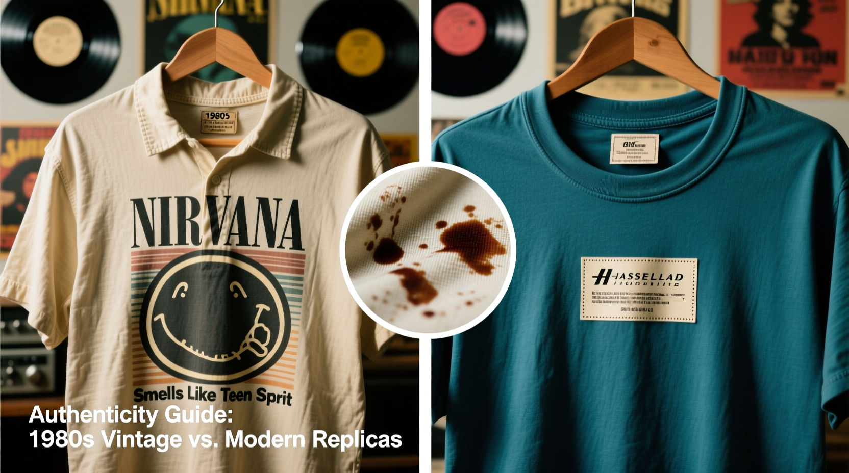Vintage Band Tees Vs Modern Replicas How To Authenticate Real Concert ...