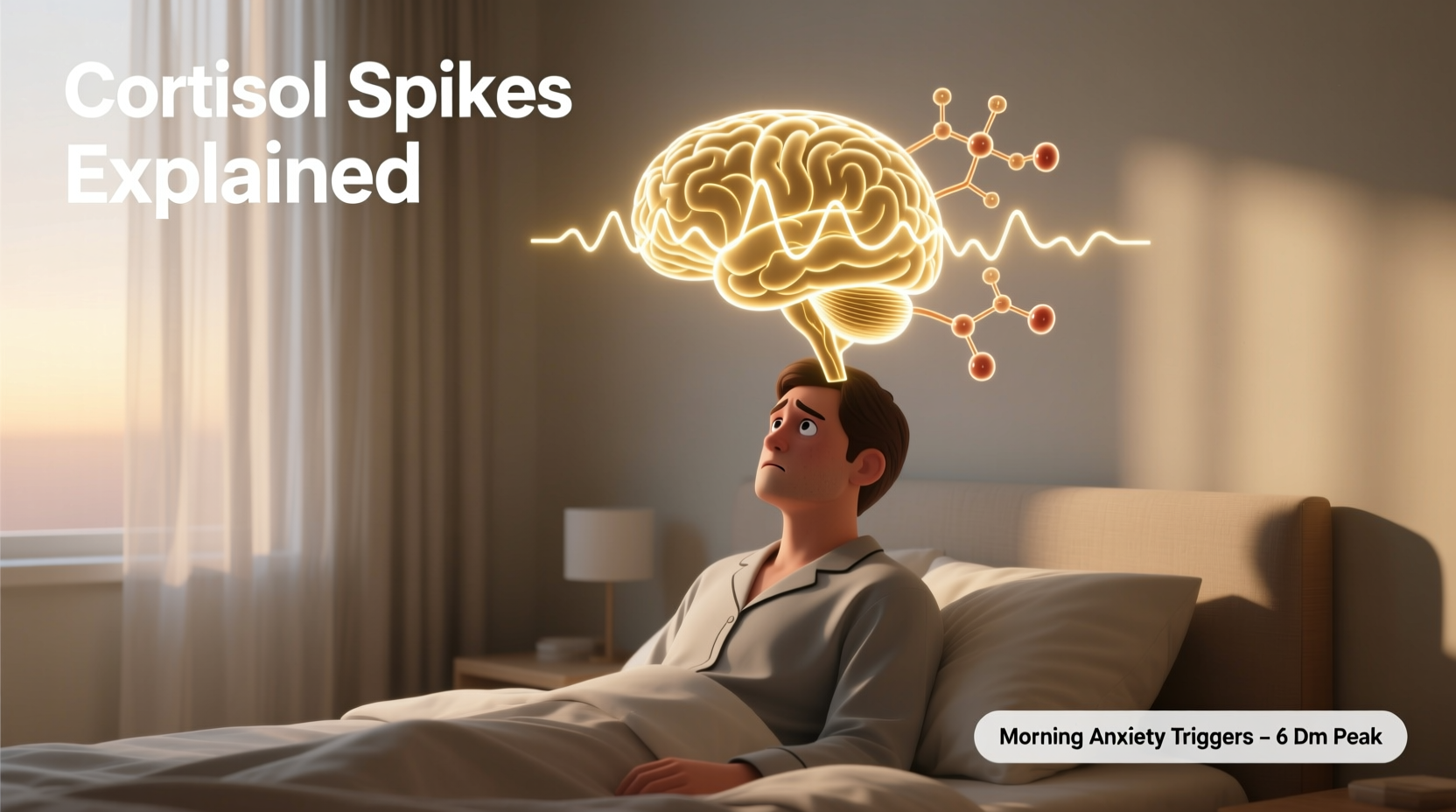 Why Do I Wake Up Anxious In The Morning Cortisol Spikes Explained