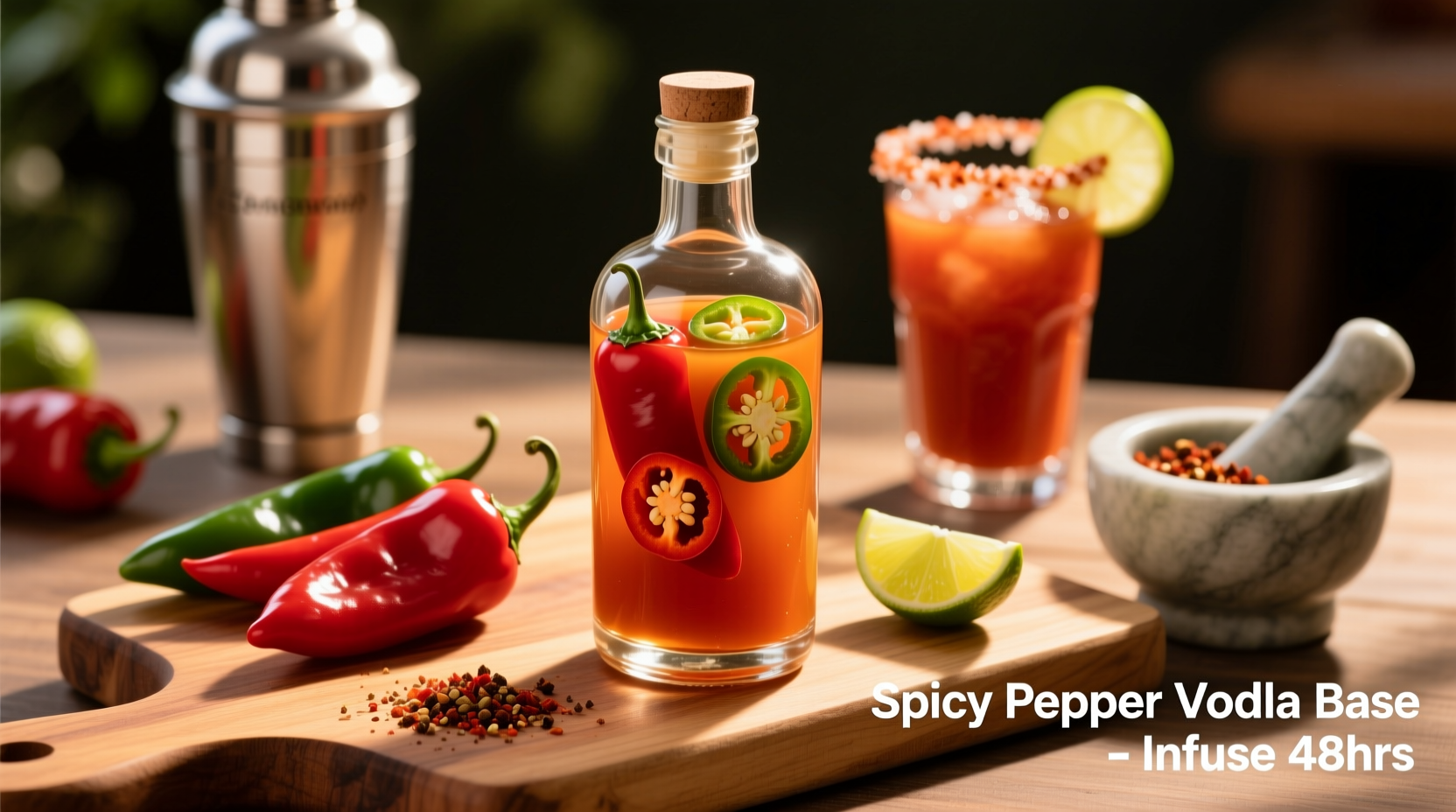 How To Infuse Vodka With Spicy Peppers For A Bold Bloody Mary Base