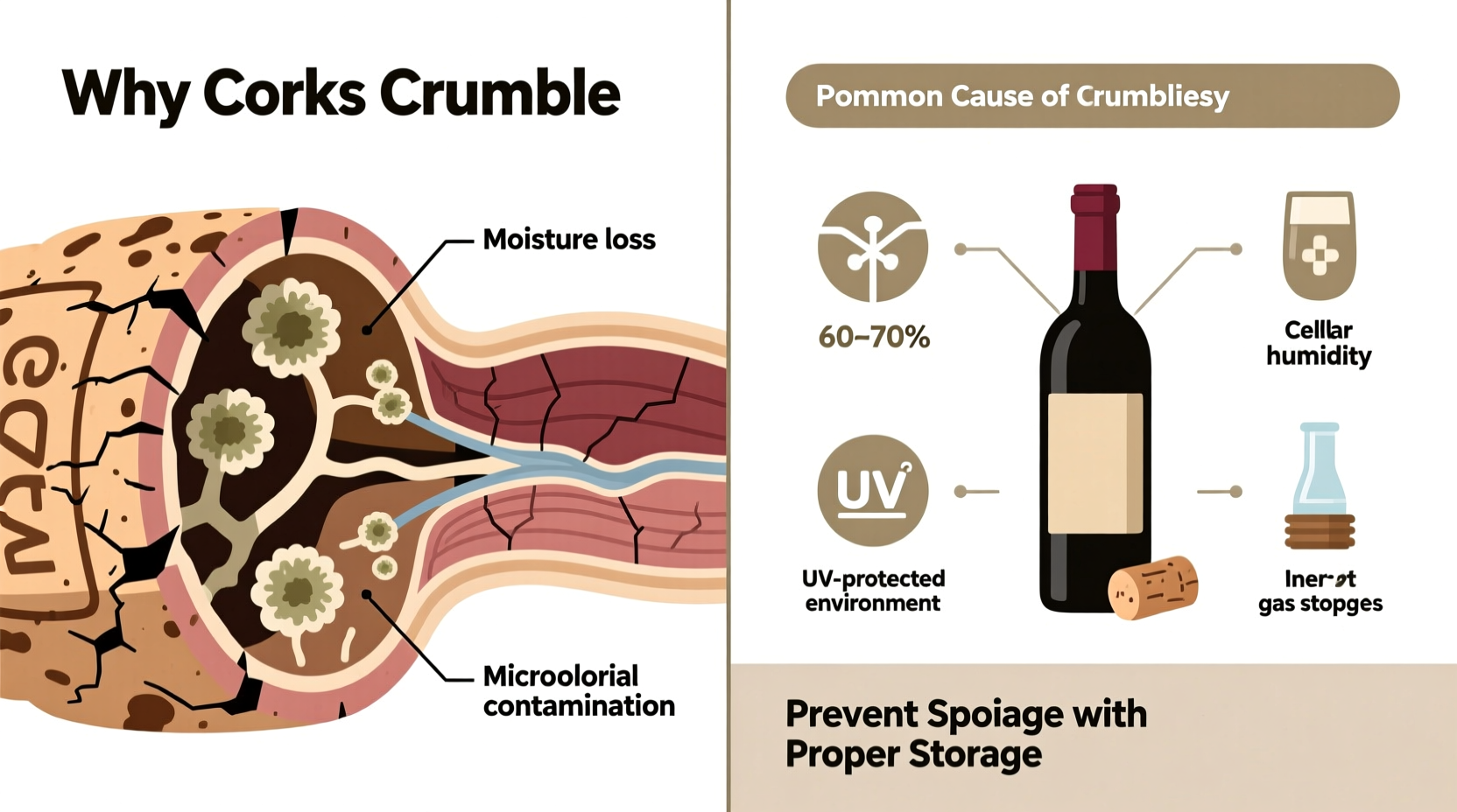 Why Is My Wine Cork Crumbly Causes And How To Prevent Spoilage